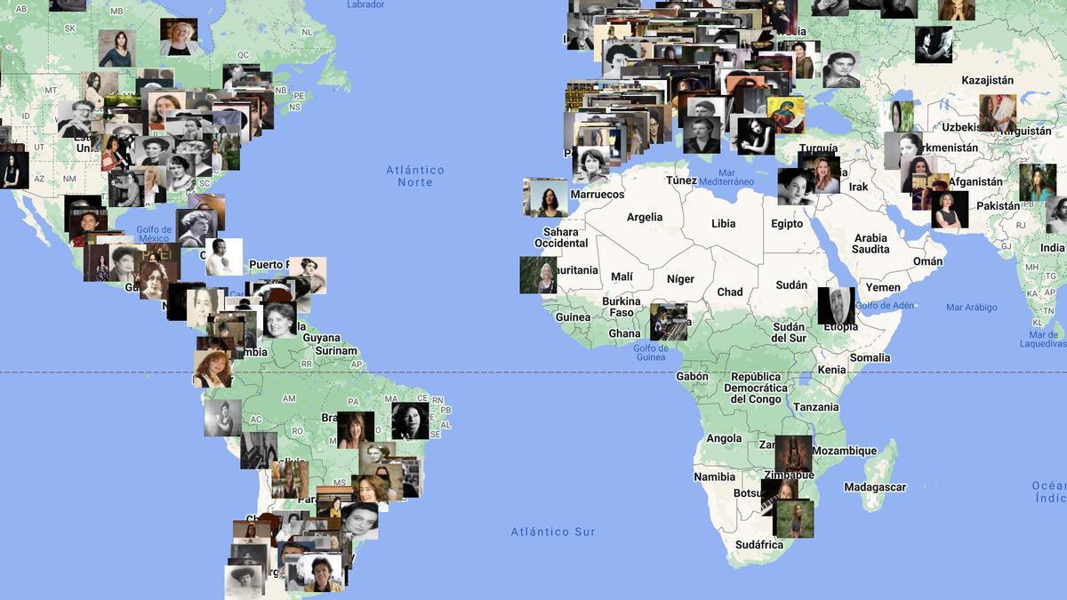 Un mapa de las compositoras en la historia de la música académica